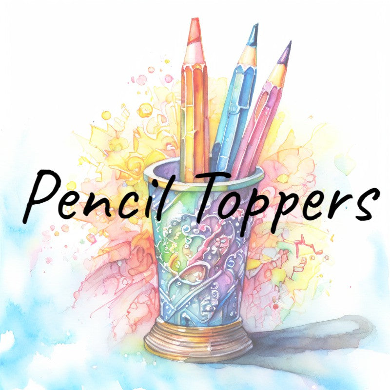 Pencil toppers – Kimmie's Creations L.L.C.